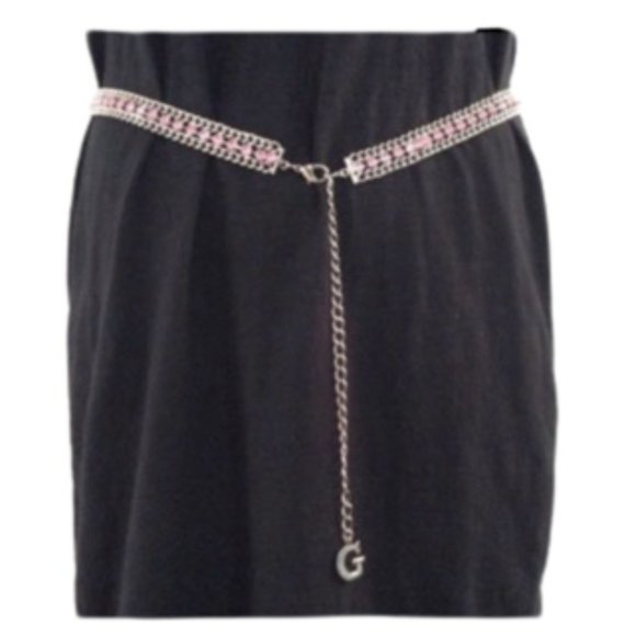 Guess | Accessories | Guess Pink Chain Belt Or Necklace | Poshmark